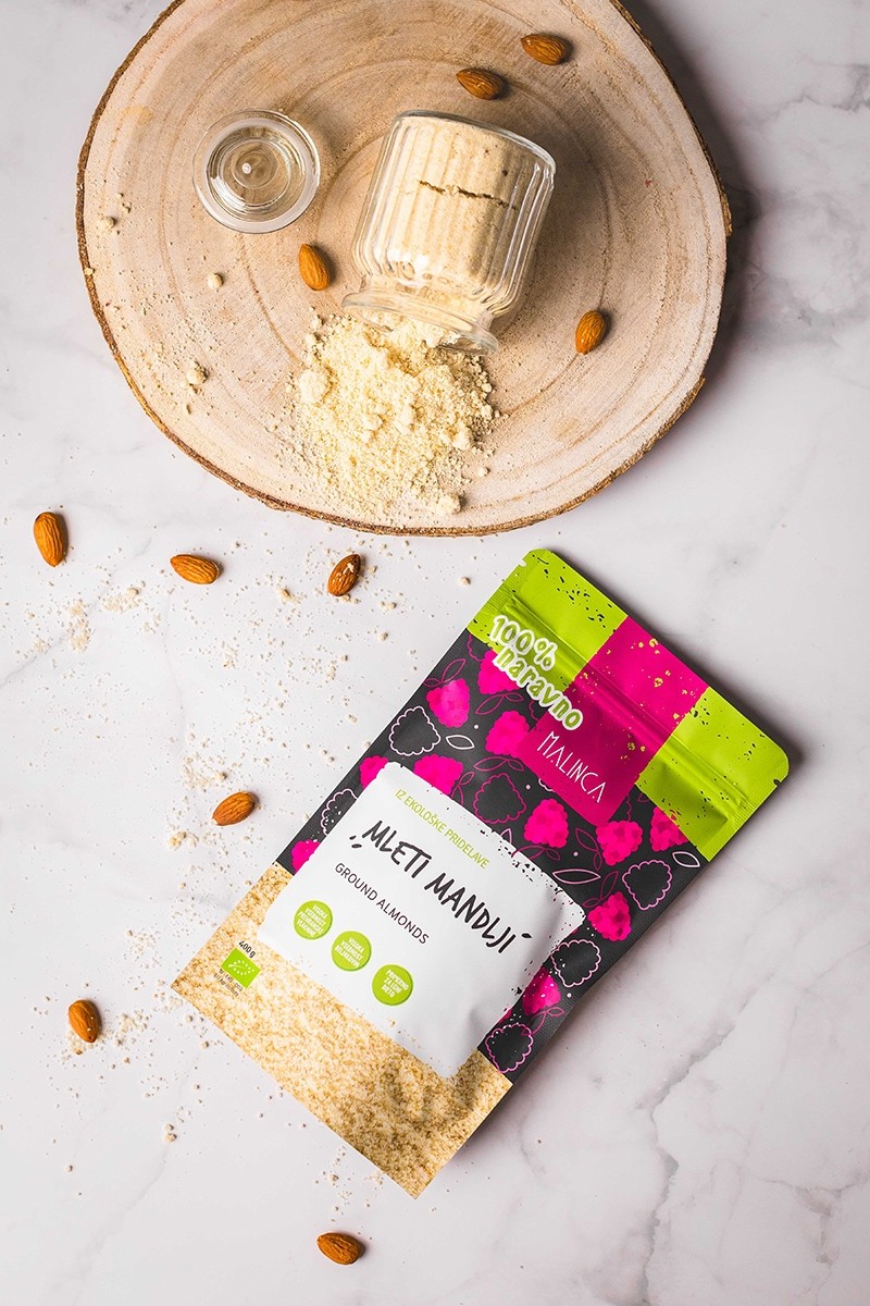 Brašno od badema (mljeveni bademi) bio | Malinca.hr